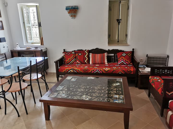 Maison Avec Oliveraie Et Vue Sur Mer à Sidi Jemour - Djerba