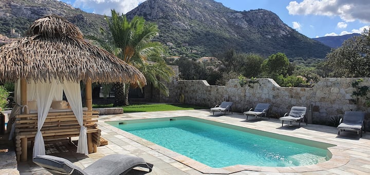 Maison  60 M2 Belles Prestations Piscine Jacuzzi - Lumio