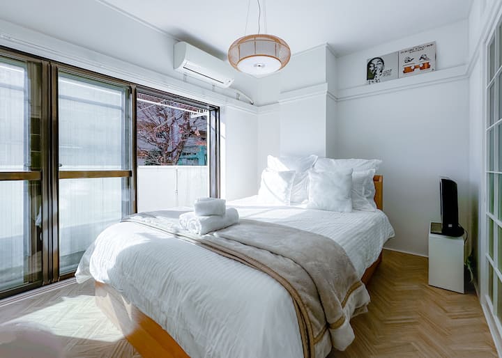 Fresh Parkside Apt - 40m2/6pax - Shinjuku Jr 8 Min - Ikebukuro