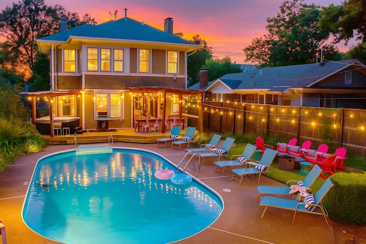 Memphis Belle -Pool-hot Tub-arcades-fire Pit - Memphis, TN