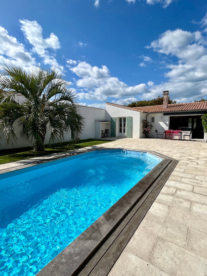 Colibri - Maison De Charme Avec Piscine Chauffée - Saint-Martin-de-Ré