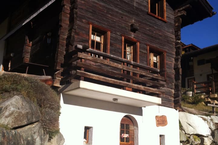 St Jean, Chalet Cosy Au Centre Du Village - Zinal