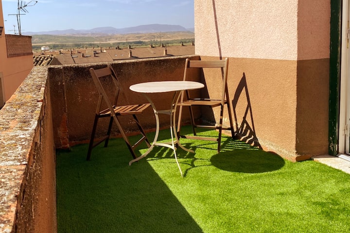 Casa Con Terraza En Mendavia - Lodosa