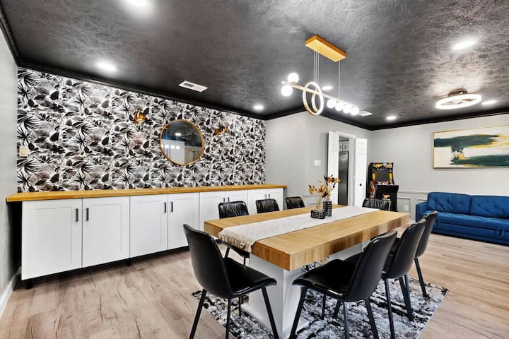 5bed/3bth Spacious Home Arcade Games Sleep 15+ - 理查森