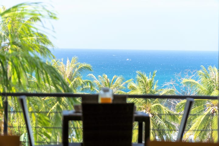 Luxury Sea View Apartment-karon-450mt To The Beach - Kata Beach
