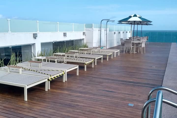 Apt. Mobiliado P/ Temporada Em Frente A Praia Da Barra. - Bahia (estado)