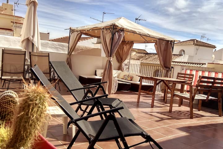Studio And New Terrace At The City Center - Málaga