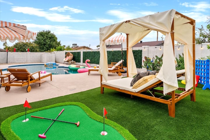 Close To Ot | Heated Pool Incl (4 Days)+hot Tub! - Scottsdale, AZ