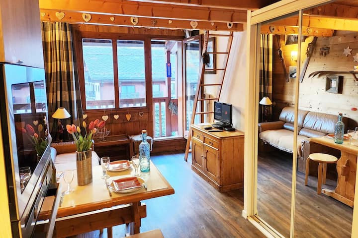 Val D'isère - Studio+cabine +Mezzanine 4 Personnes - Val-d'Isère