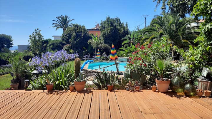 Villa Montaleigne Hills - Sea View & View Of Nice - Saint-Laurent-du-Var