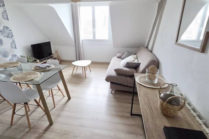 Appartement Cosy & Lumineux – Plage à 1 Min à Pied - Le Portel
