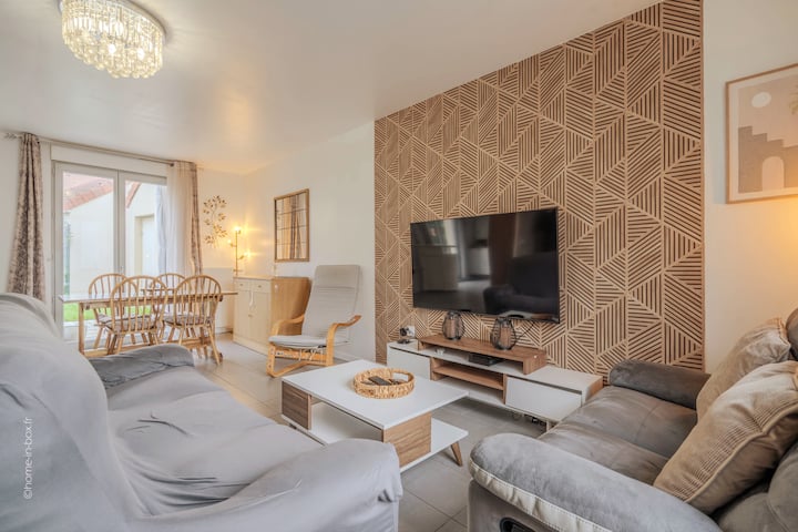 Magnifique Maison Avec Jardin - Proche Disney - 6p - Bailly-Romainvilliers