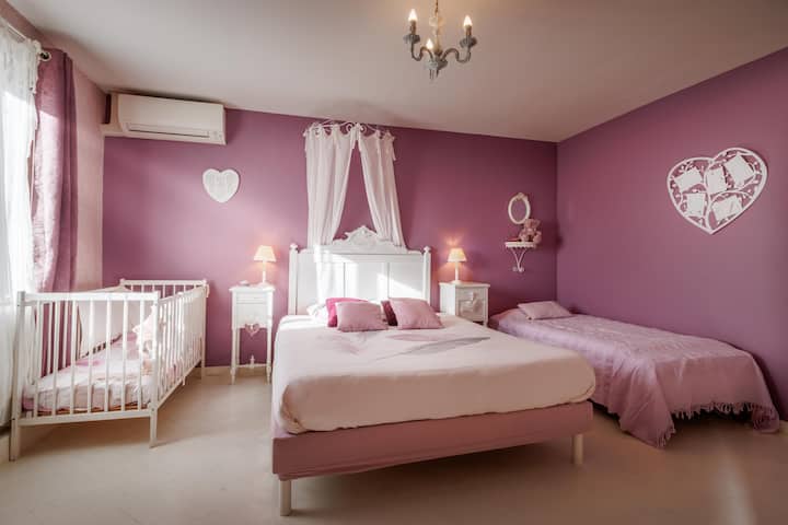 Chambre "Romantique" - Arromanches-les-Bains
