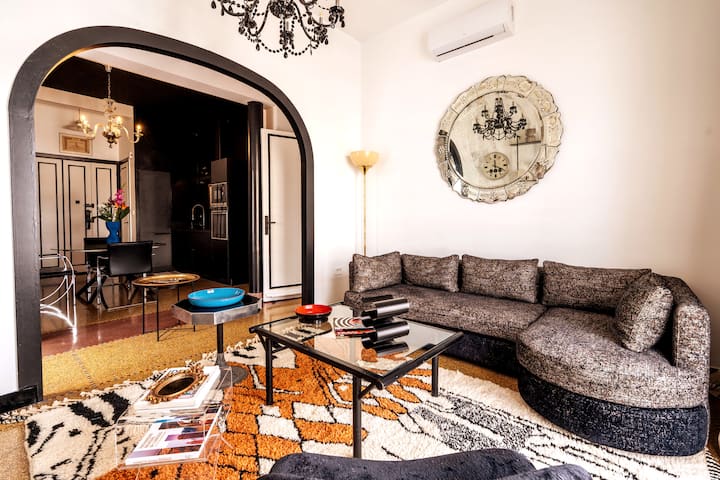 C007.1. Art Deco 1930 Cosy 2 Bedrooms - Casablanca, Maroc