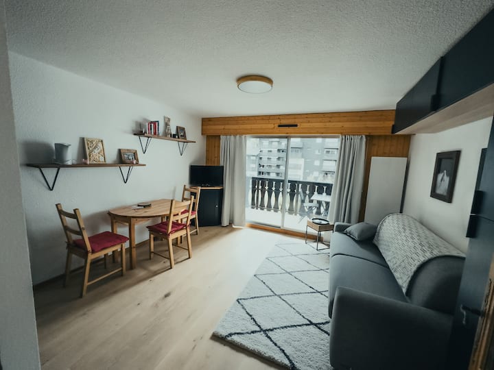 Central Studio & Private Parking - Lac du Brévent