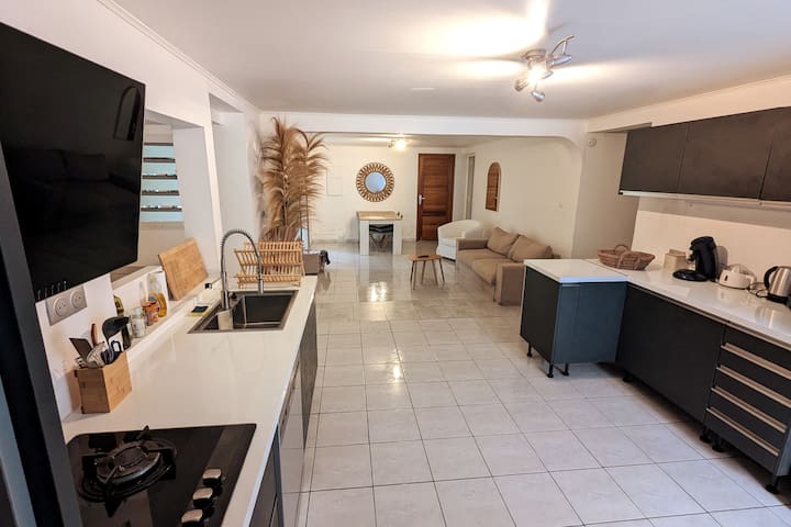 Appartement T3 Avec Jacuzzi Et Terrasse Privée - Réunion