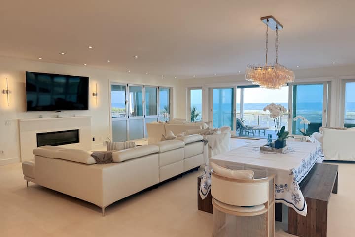 Oceanfront 3br | Furnished Luxury Retreat W/garage - Long Beach, NY
