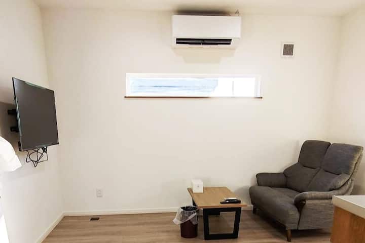 キーレスチェックイン・駐車スペースあり・キッチン・エアコン完備
快適一軒家 - 이시카리시