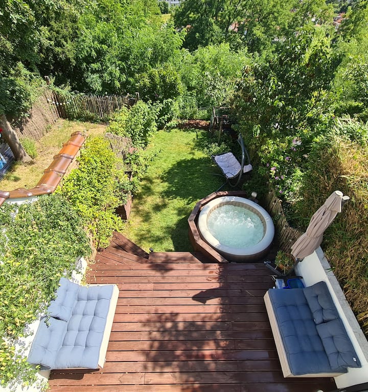 Maison à Bruxelles - Jardin, Bbq, Jacuzzi, Cinéma - Brussels Region