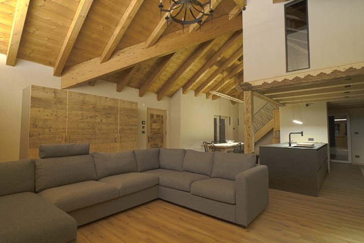 Sky Loft @ Cervo | Panoramic Penthouse In Moena - Moena