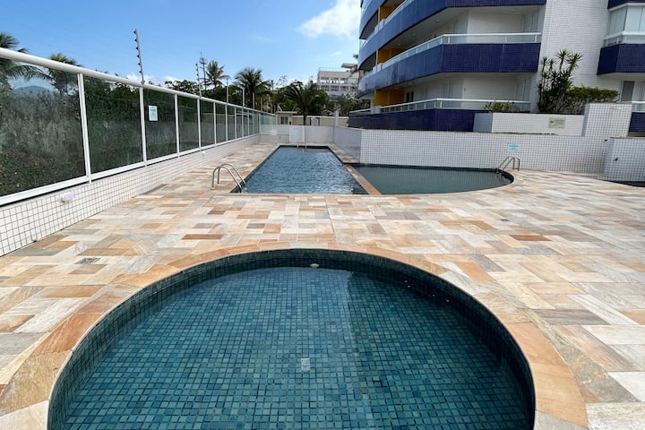 Apartamento Com Vista Para O Mar E Acesso à Praia - Bertioga