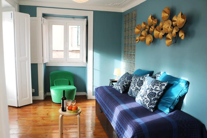 Appt Lumineux, Centre Historique, 2 Chambres. - Alentejo