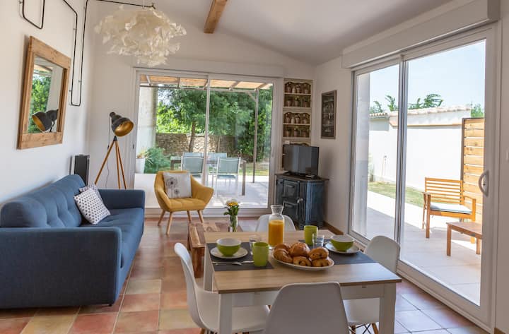 Gîte Chantelauze 62m² - L'oustalet - 10 Mn Mer - Narbonne