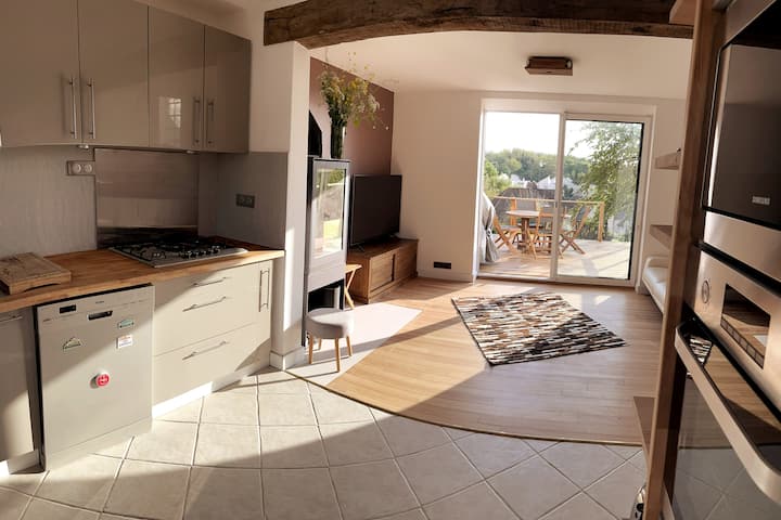 Maison Cosy Terrasse Ensoleillée, Jardin Plein Sud - Oise