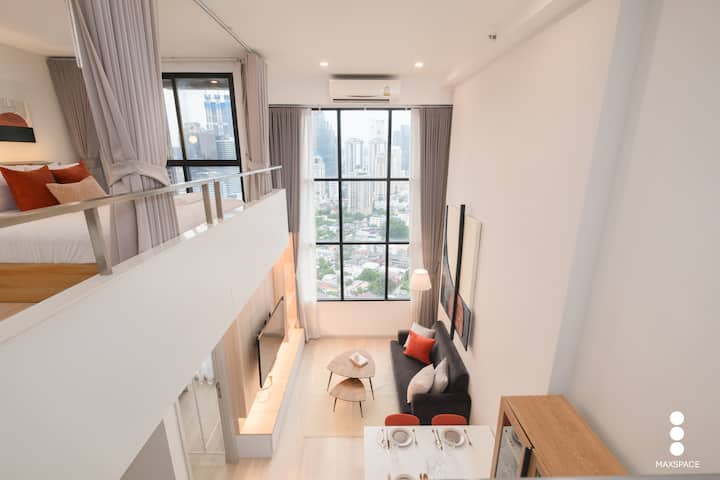 Duplex 2br High Ceiling&floor/sky Pool/bts&sathorn - Bangkok