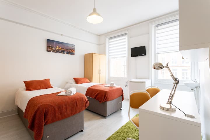 Charming Twin/double Bedroom In Kensington 201 - Centro de Londres