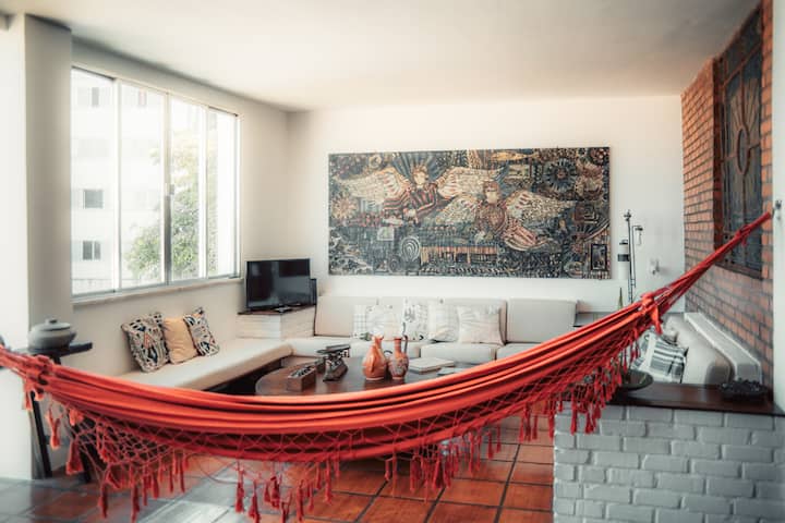 Artful Leme Retreat, 102m² House - Copacabana