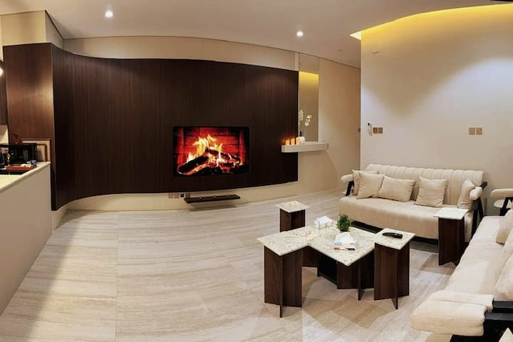 شقة عصرية غرفتين وصالة من أرام By Aram Residence - Arabie saoudite