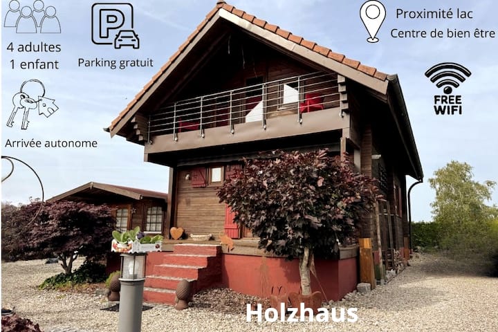 Chalet Cosy Face Au Lac "Holzhaus" - Sarrebourg
