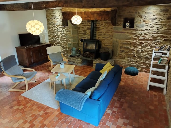 Fermette 3 Ch. Restaurée, Calme Parc Expo/ker Lann - Guichen