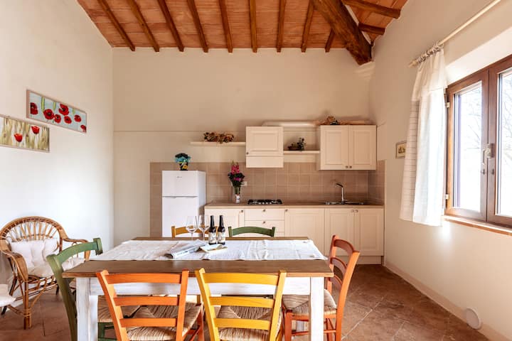 2 Bedrooms Apartment Close To Montalcino, Tuscany - Montalcino