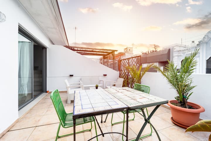 ÁTico Dúplex Con Terraza En Ruzafa - Wifi - Torres de Quart