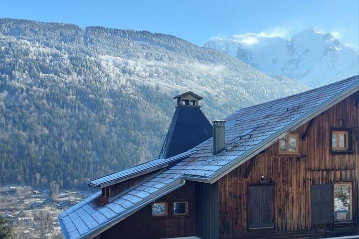 Chalet Vue Imprenable Mont-blanc - 8 Couchages - Saint-Gervais-les-Bains