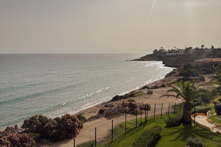 Bungalow Lujoso Con Vistas Al Mar Y Playa Privada - San Juan de Alicante