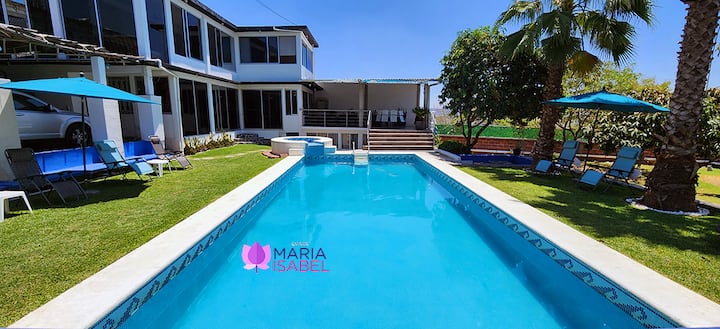 Quinta María Isabel: Alberca Y Jardín Privados - Morelos
