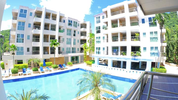 Dazzling Pool Views & Scenery In Phuket - Apt.b202 - Patong