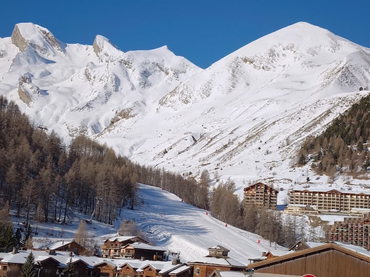 Les Terrasses De La Foux à 100 Mètres Des Pistes - Allos