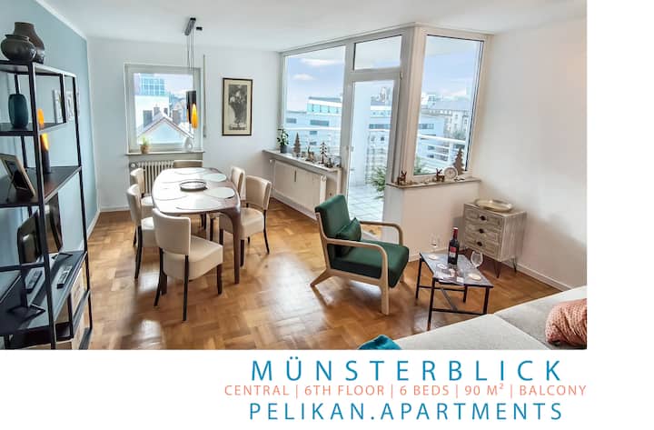 Münsterblick - Central | Nähe City & Science Park - Ulm