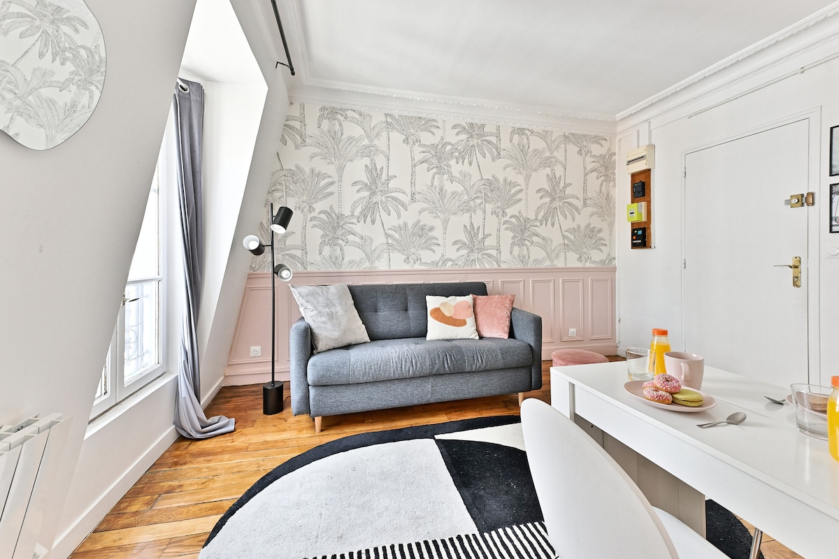 Beautiful Pink Apartment Paris 14th - III - Flats for Rent in Paris ...