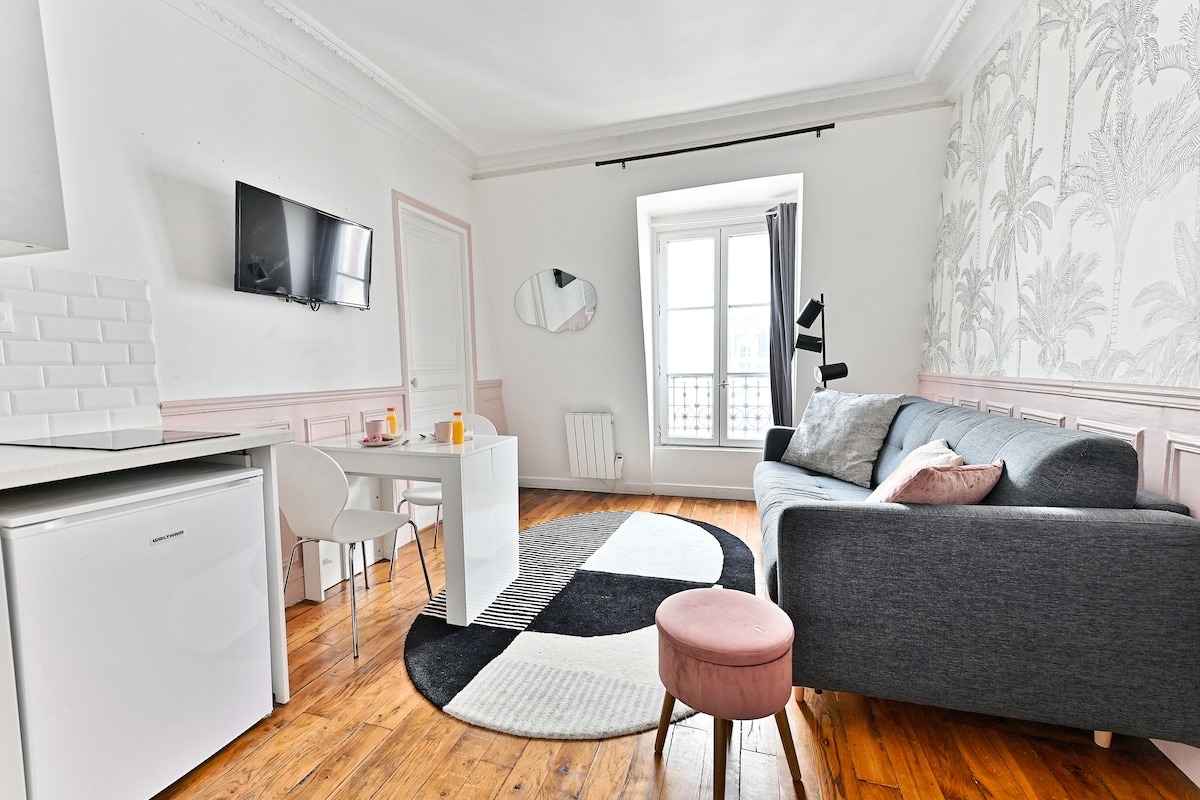 Beautiful Pink Apartment Paris 14th - III - Flats for Rent in Paris ...