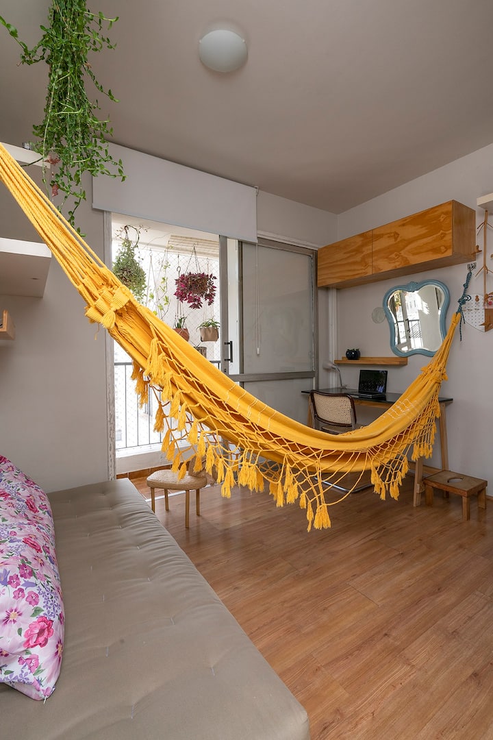 Sunlight Apt Close To Paulista Av., Wi-fi And Cozy - Liberdade