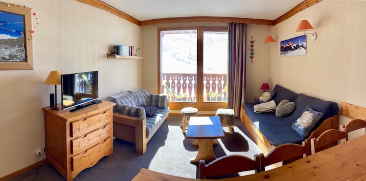 Menuires Bruyères , 67m2, 3ch, Pied Des Pistes ❤️ - Val Thorens