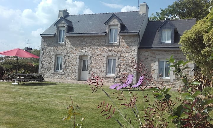 Maison Bretonne, Au Calme, Sans Vis à Vis - Bannalec