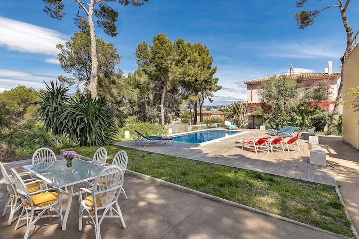 Fantastic Villa Near The Sea With Private Pool - Santa Ponsa