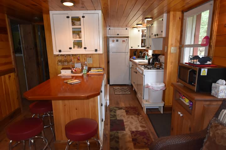 The Dam Cottage, waterfront paradise - Cabins for Rent in Shickshinny ...