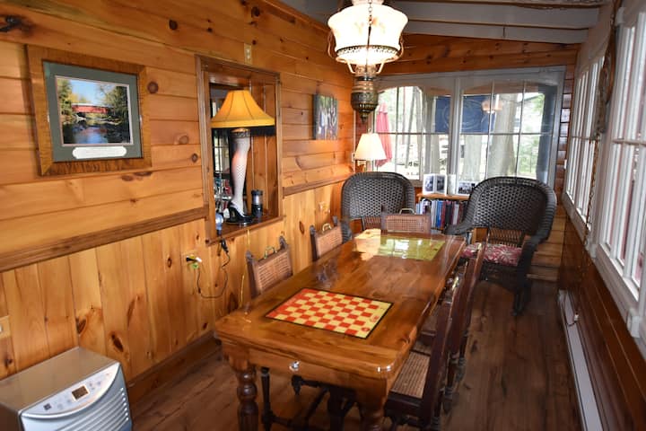 The Dam Cottage, waterfront paradise - Cabins for Rent in Shickshinny ...